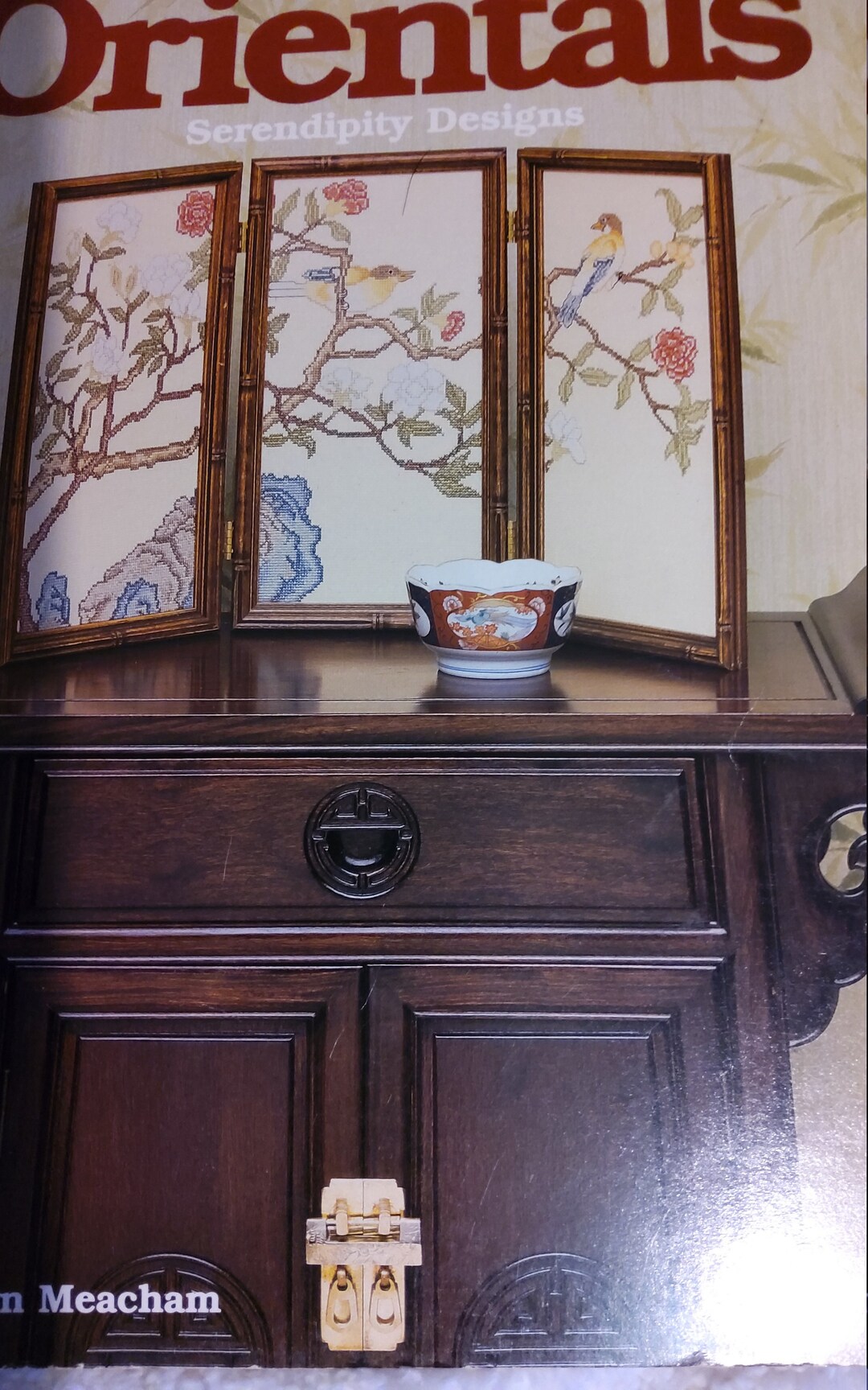 Serendipity Designs Orientals Cross Stitch Book by Carolyn - Etsy