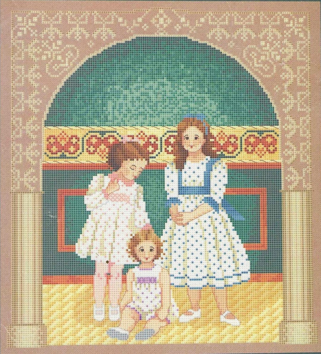 Whispered by the Wind Sisters by Mari Mcdonald Cross Stitch Pattern - Etsy