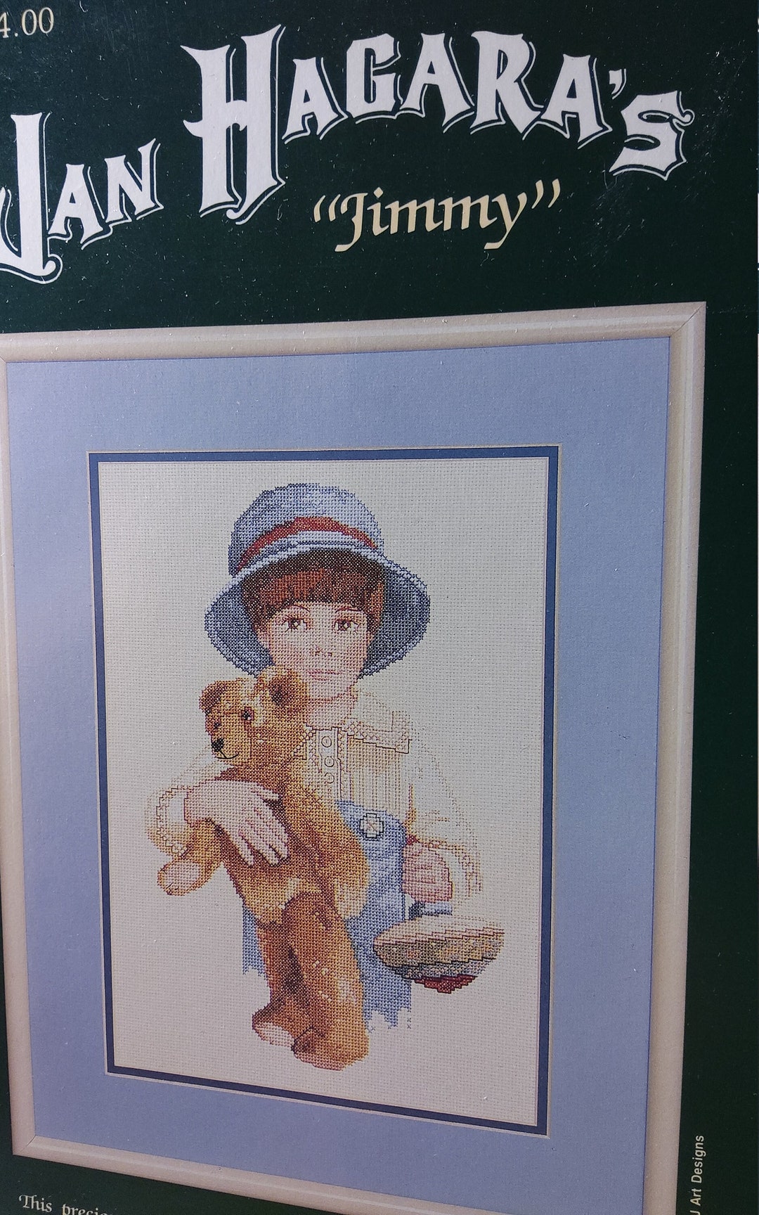 Jan Hagara's Jimmy Cross Stitch Pattern OOP New - Etsy
