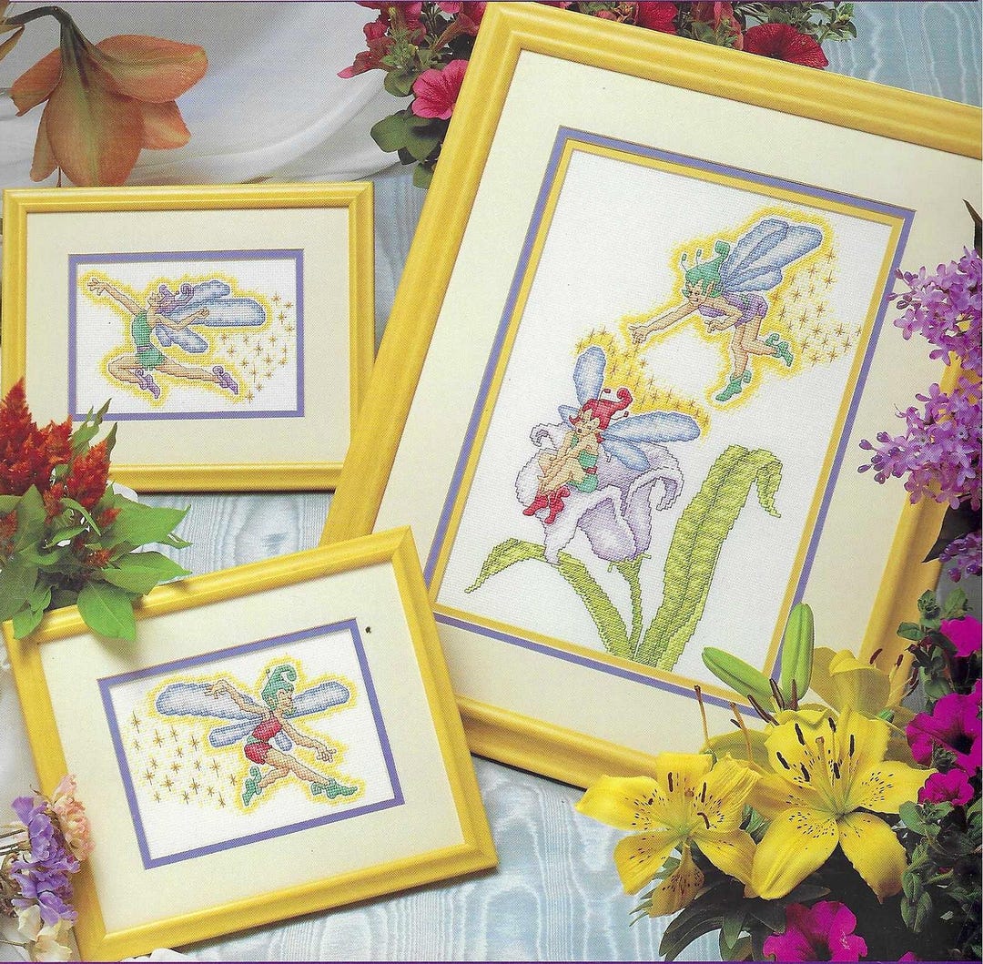 Fairy Dust Cross Stitch Pattern by Gary D. Hanner - True Colors - Etsy