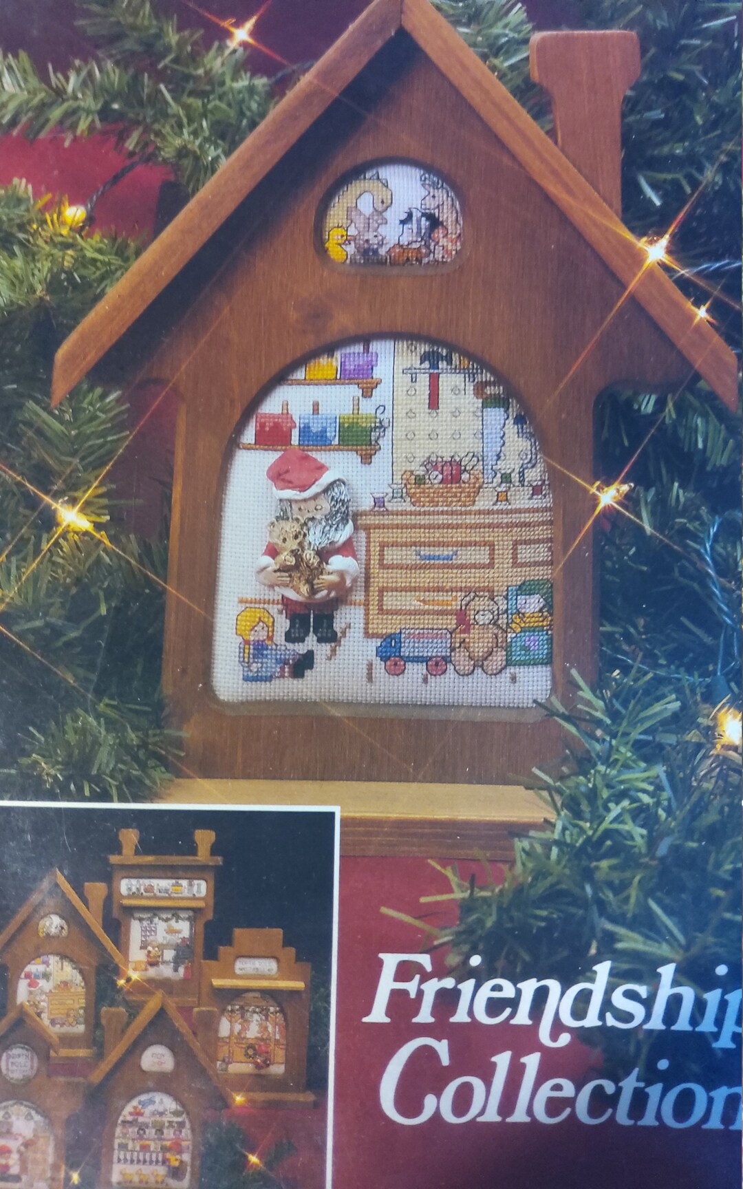 The Dutch Touch Christmas Village North Pole Workshop Cross Stitch ...