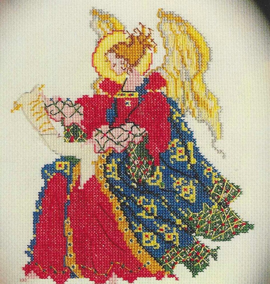 Serendipity Designs Mar Bek Tudor Angel by Rebecca Waldrop Cross Stitch ...