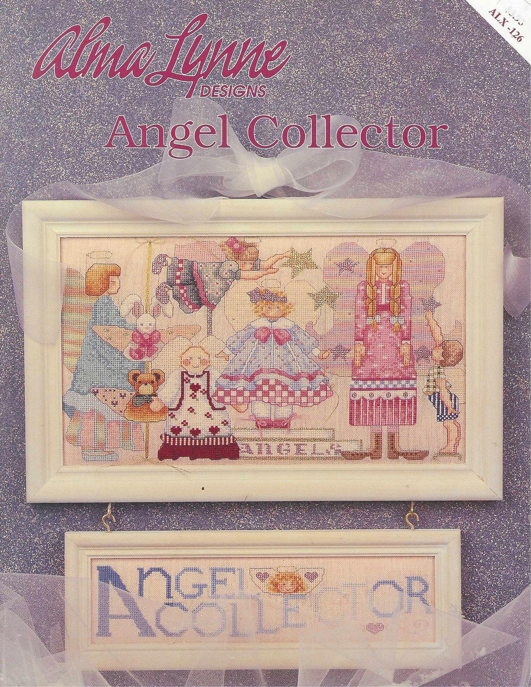 Alma Lynne Designs Angel Collector Cross Stitch Pattern OOP - Etsy