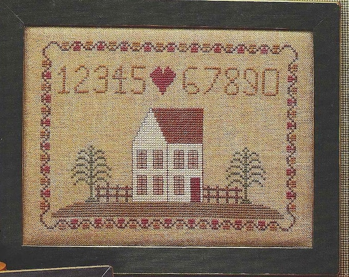 Anne Powell Heirloom Stitcheryjane Page Cross Stitch Sampler OOP New - Etsy