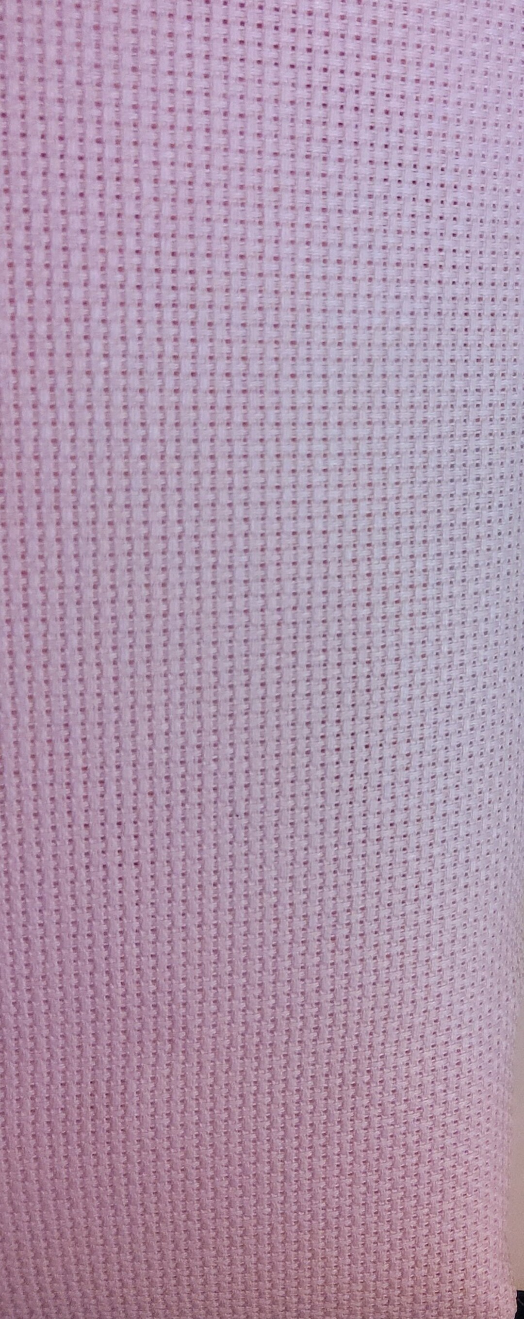 Zweigart 14 Count Pink Aida 19.5 X 17.5 Cross Stitch Fabric - Etsy