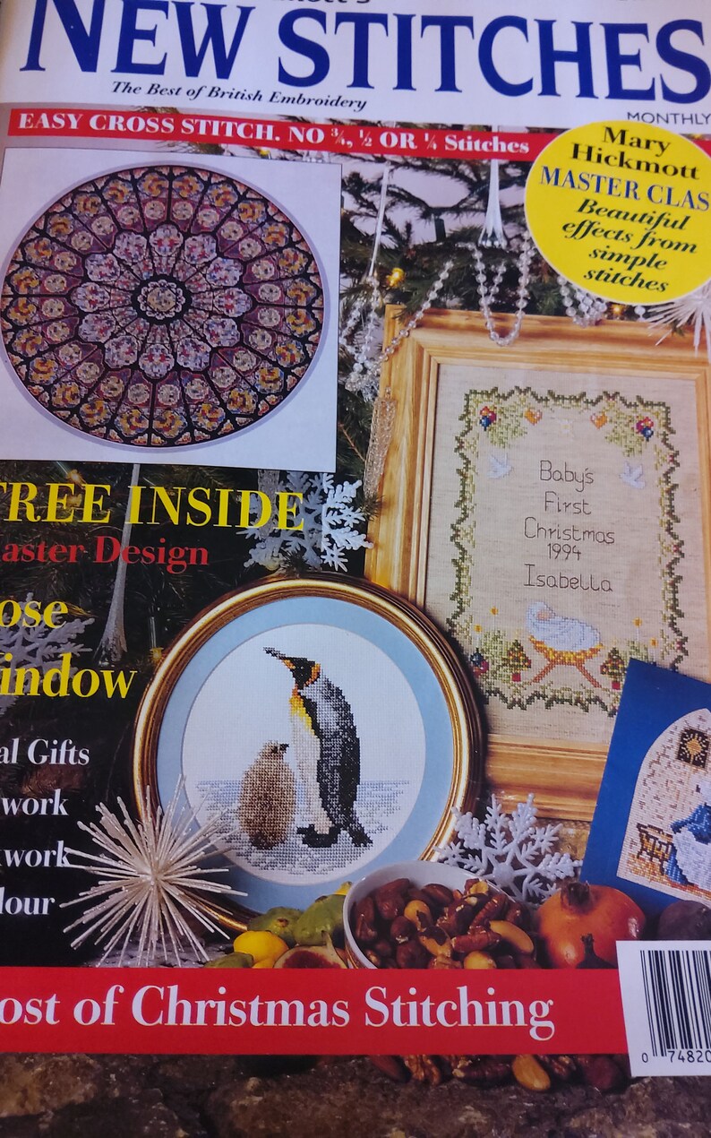 Mary Hickmott's New Stitches Issue 20 Cross Stitch - Etsy
