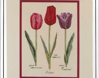 The Lilac Studio Violets Floral Cross Stitch Design by Cindy Rice HTF ...