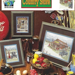 True Colors Old Country Store by Gary D. Hanner Cross Stitch Pattern ...