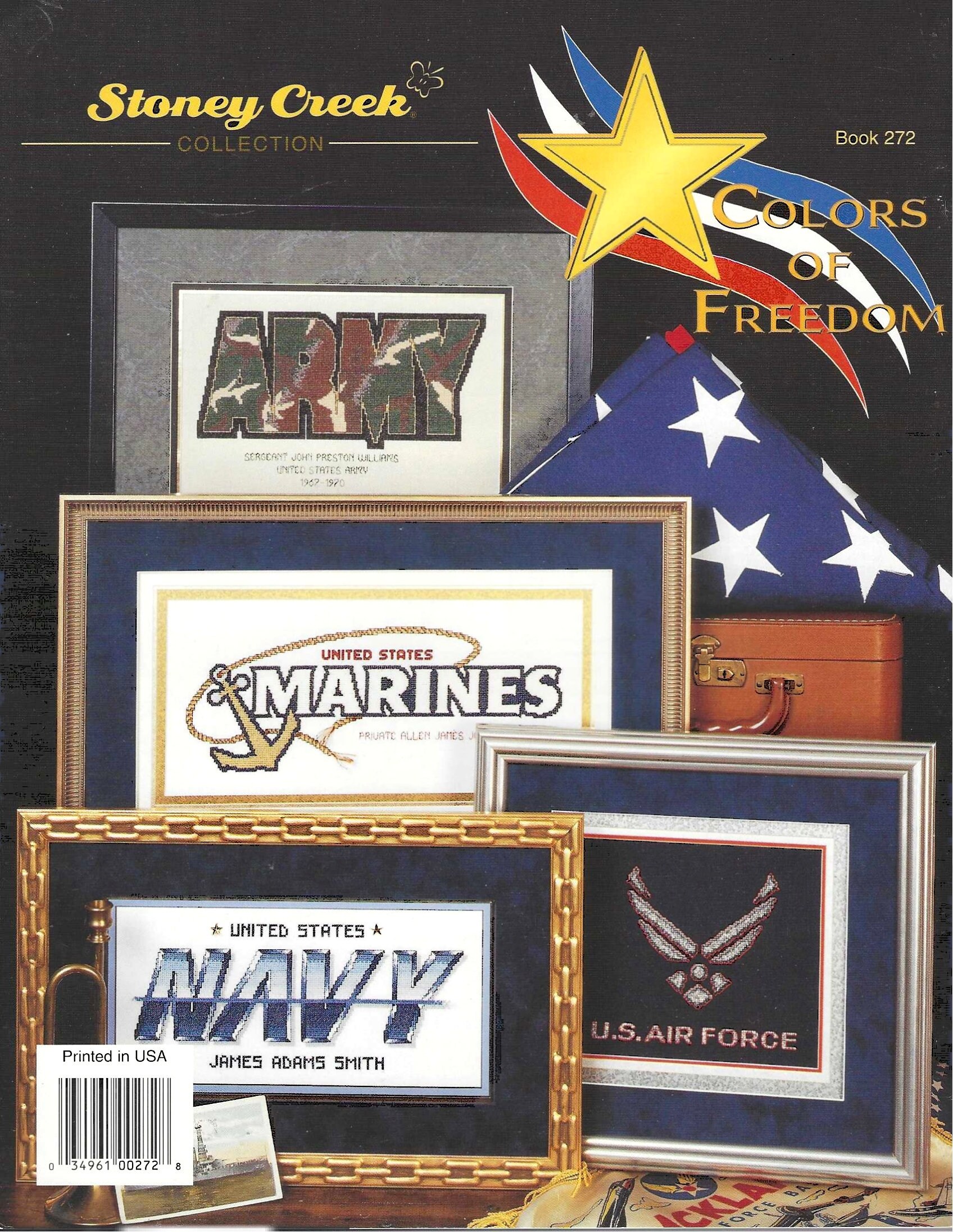 Stoney Creek Colors of Freedom Cross Stitch Book 272 - Etsy