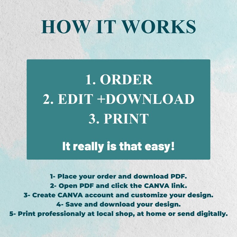 Couple Figures Wedding Invitation Template, Printable Digital Wedding ...