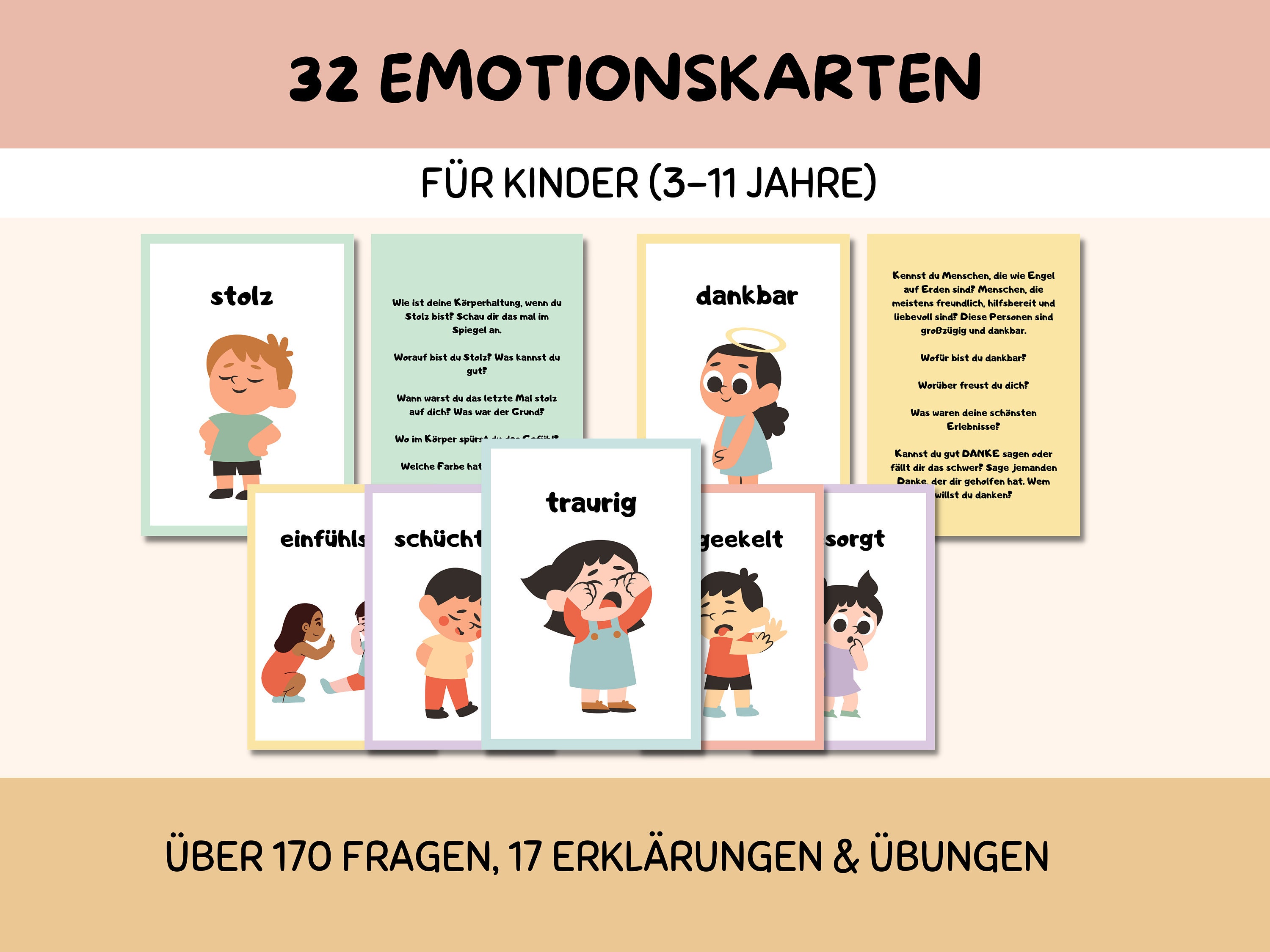 MEGA EMOTIONS SET para niños, comprensión y dominio de los sentimientos ...