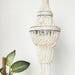Large Boho Sea Shells Wall Hanging, Sea Shells Wall Art, Broken White ...