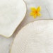 Set of 2 Classic Capiz Shell Plate, White Fruit Plate, Capiz Shell ...