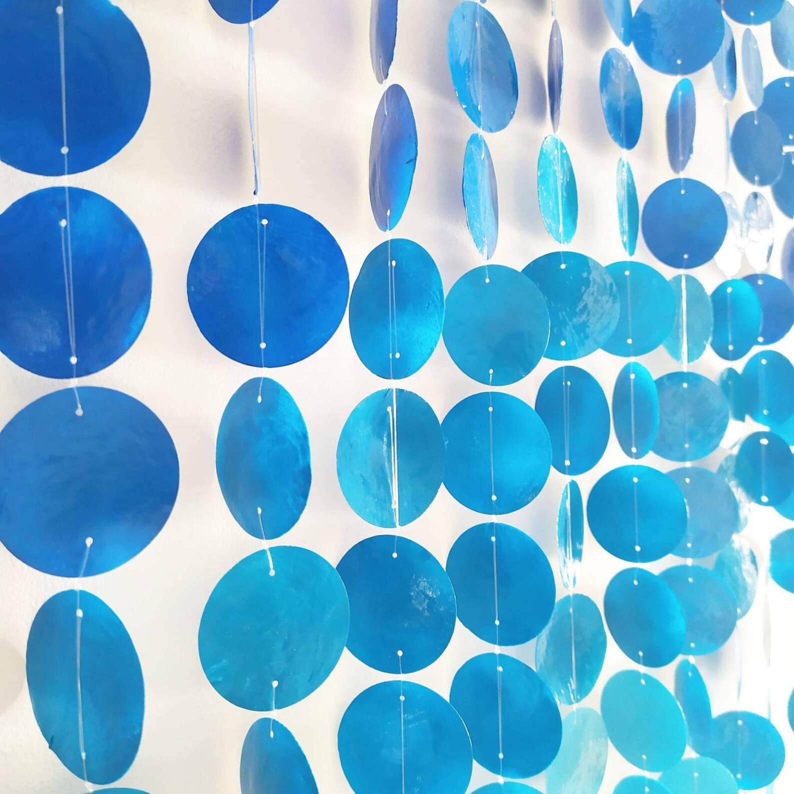 Capiz Shell Curtain for Doorway: Ocean Breeze, Capiz Shell Door Curtain ...