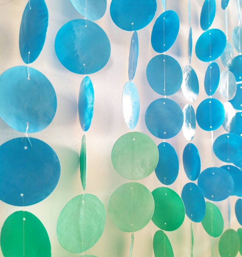 Capiz Shell Curtain for Doorway: Ocean Breeze, Capiz Shell Door Curtain ...