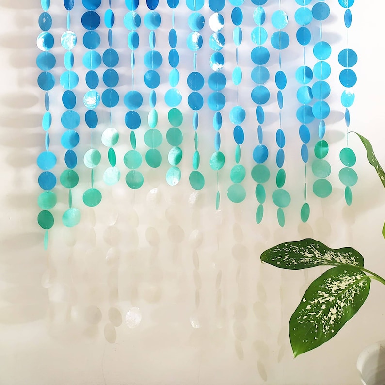 Capiz Shell Curtain for Doorway: Ocean Breeze, Capiz Shell Door Curtain ...