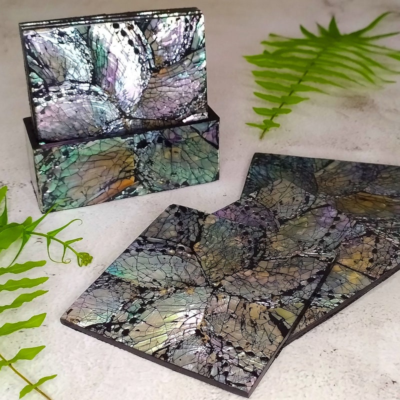 Sea Shell Coasters - Etsy