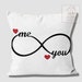 Infinity Symbol Print Cushion Covers, Bcycle Decorative Pillow Case ...