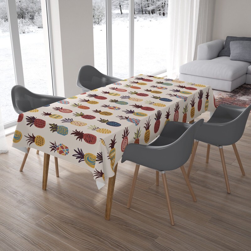 Pineapple Tablecloth - Etsy