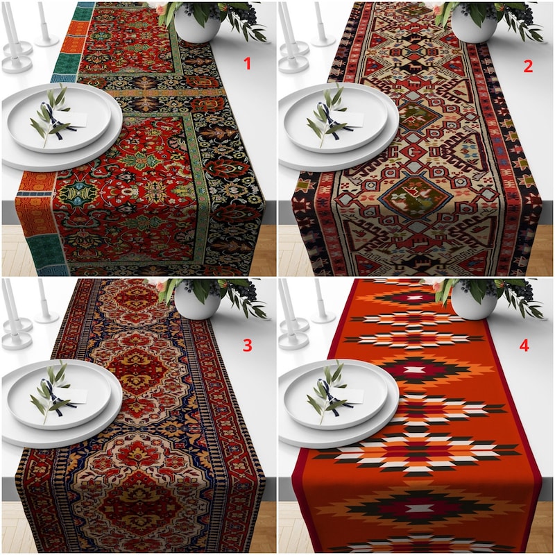 Morocco Table Runner - Etsy