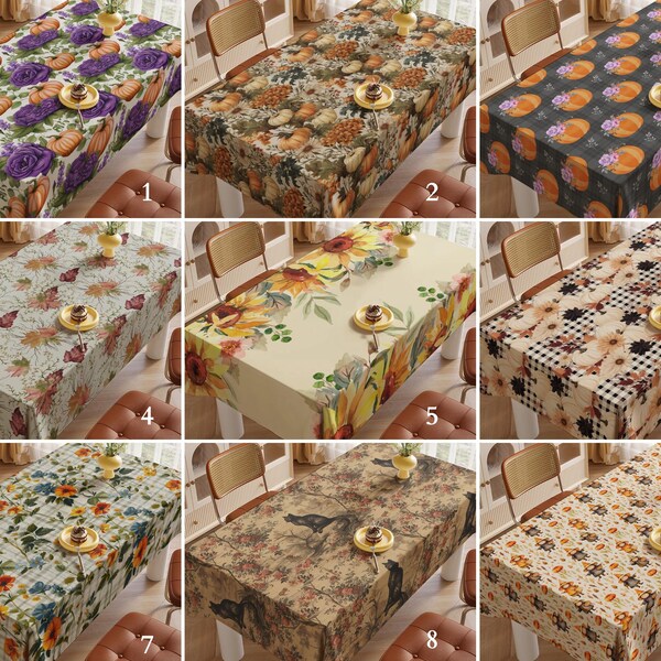 Farmhouse Tablecloth - Etsy