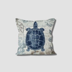 Sea Turtle Pillow Cover Turtle Throw Pillow Case Turtle - Etsy