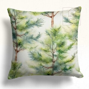 Christmas Tree Branch Pillow Slip, Xmas Pine Tree Design Pillow Covers ...