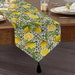 Lemon Table Runner, Lemon Table Decor, Luxury Lemon Table Cover ...