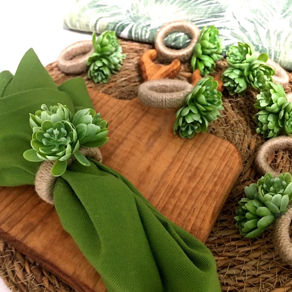 Wedding Napkin Rings - Etsy