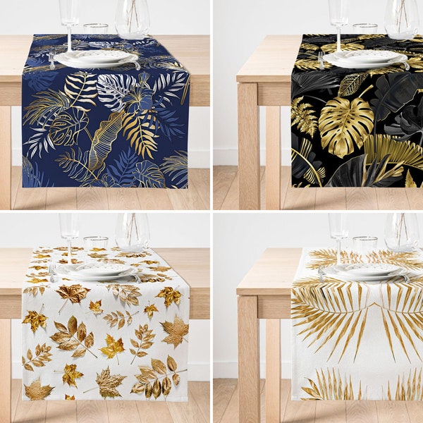 Gold Table Runner - Etsy