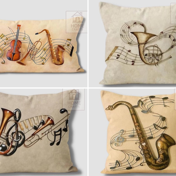 Music Pillow - Etsy