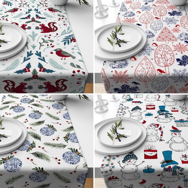Winter Table Runner - Etsy