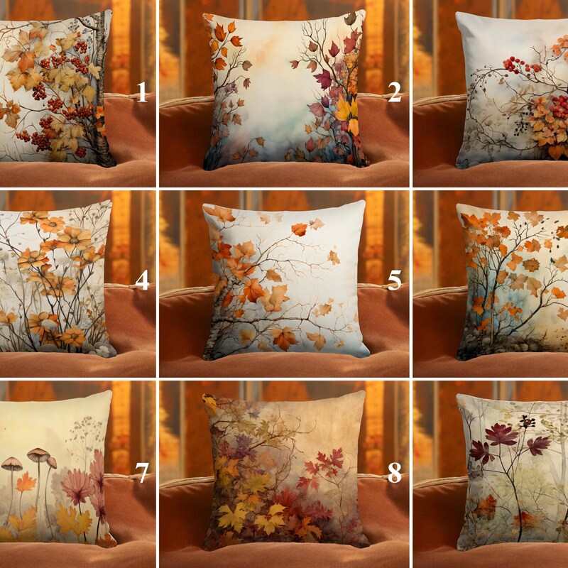 Leaves Pillow - Etsy