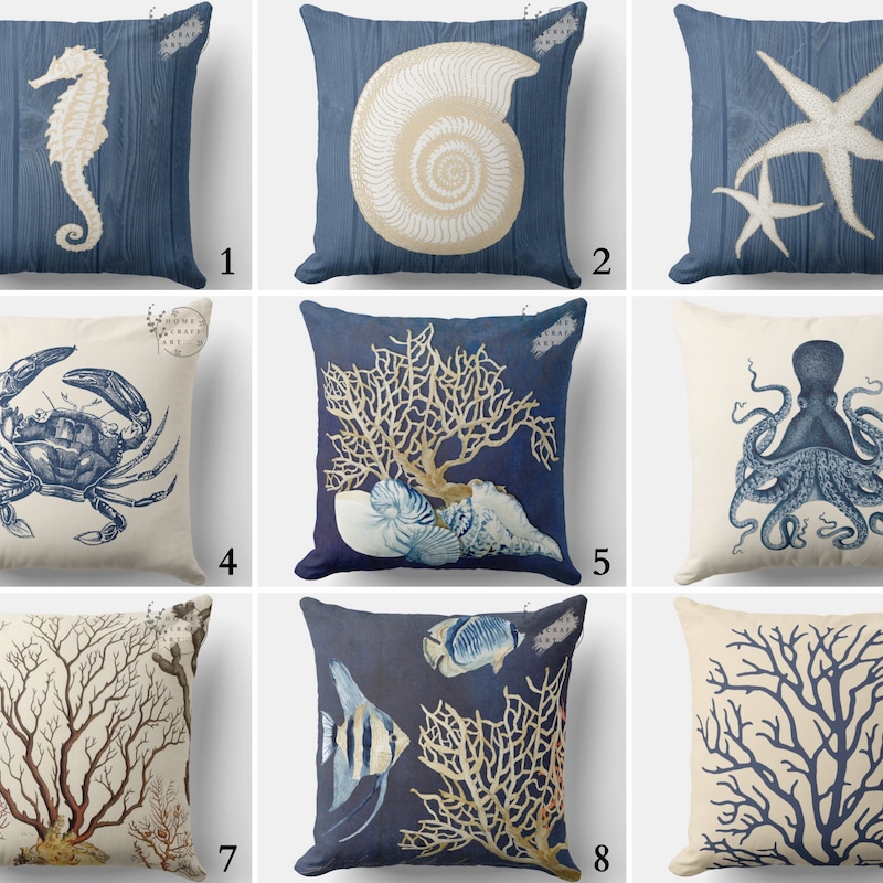 Beach Themed Sofa Cover - Etsy