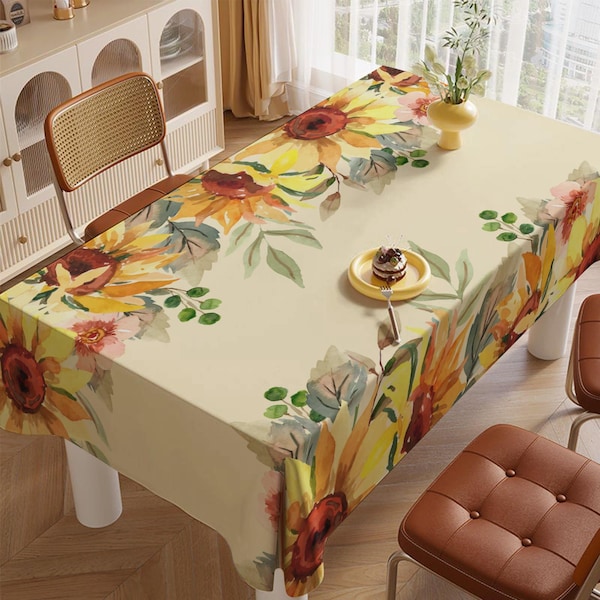 Fall Tablecloth - Etsy