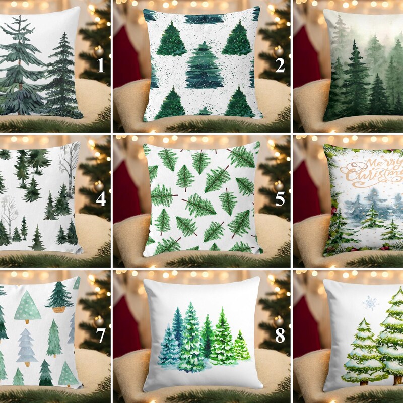 Tree Pillow - Etsy