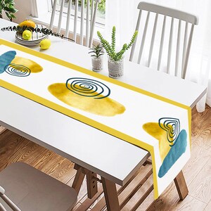 Yale & Corn Color Style Table Runner Prussian Design Table - Etsy