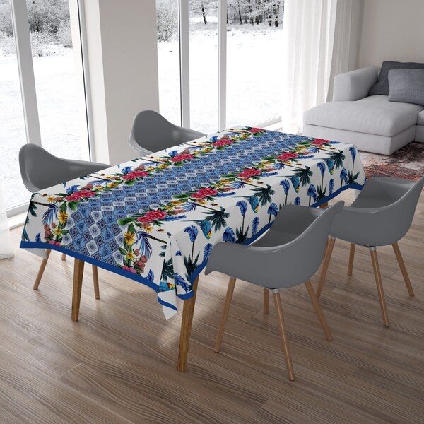 Flower Table Cloth - Etsy