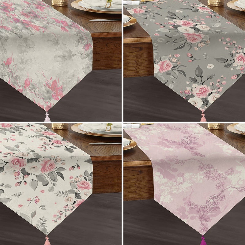 Gray Table Decor - Etsy