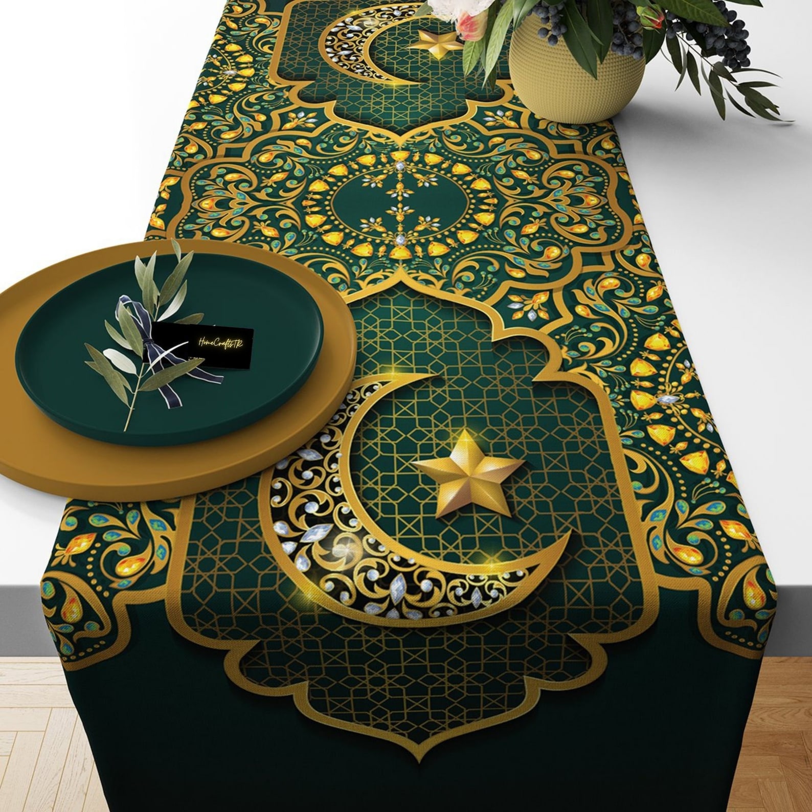 Ramadan Table Runner Ramadan Decoration Runner Islamic Table - Etsy