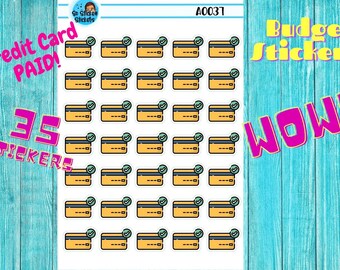 Credit Card Payment Planner Sticker Credit Card Payment Icon Sticker ...