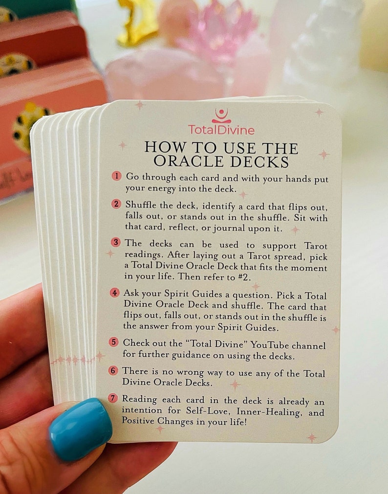 Inner Child Healing Oracle Deck Travel Size - Etsy