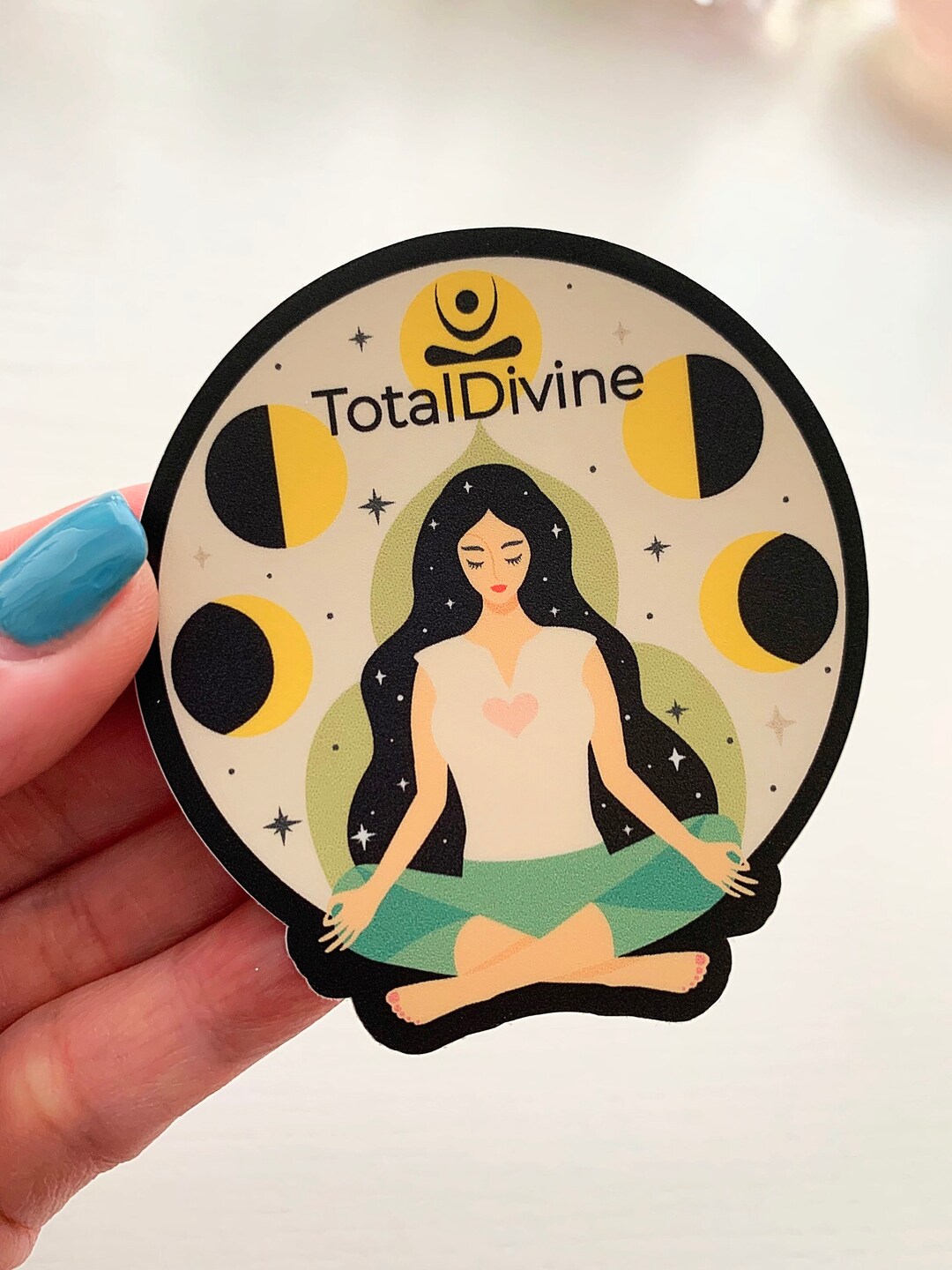 Total Divine Sticker - Etsy