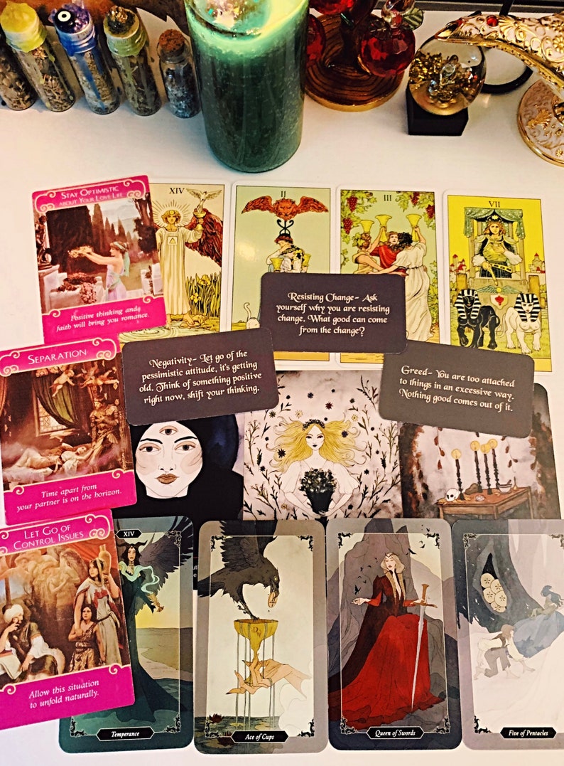 Shadow-work Oracle Deck Bestseller travel Size. - Etsy