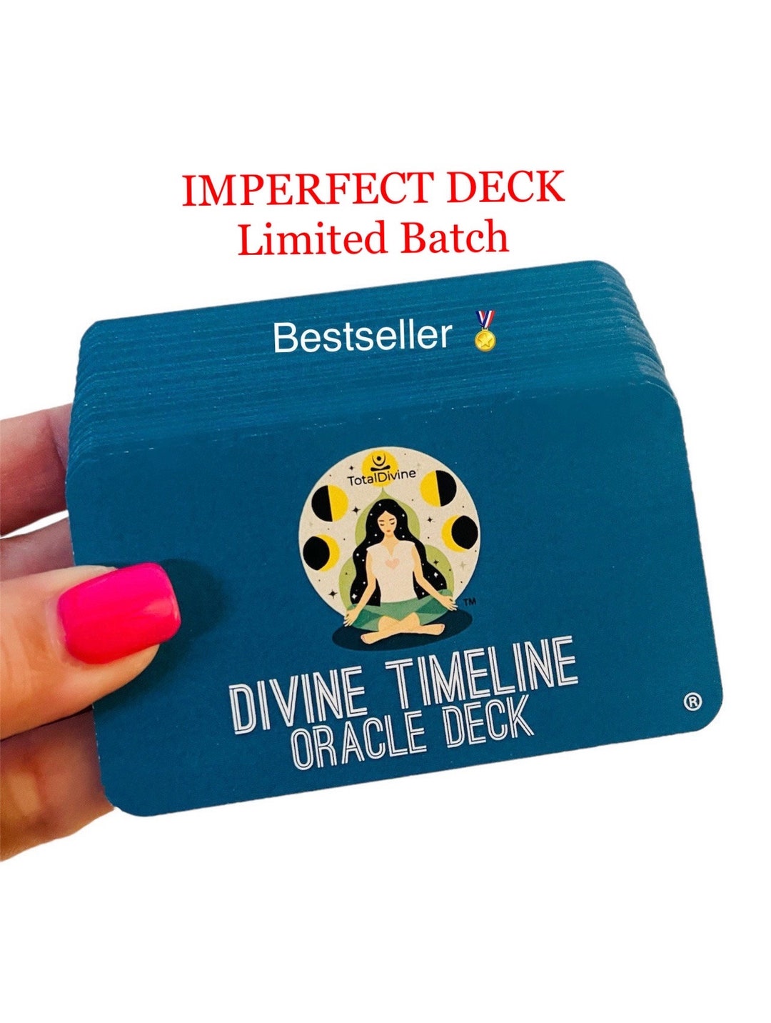 Divine Timeline Oracle Deck IMPERFECT BATCH! Bestseller (travel Size ...