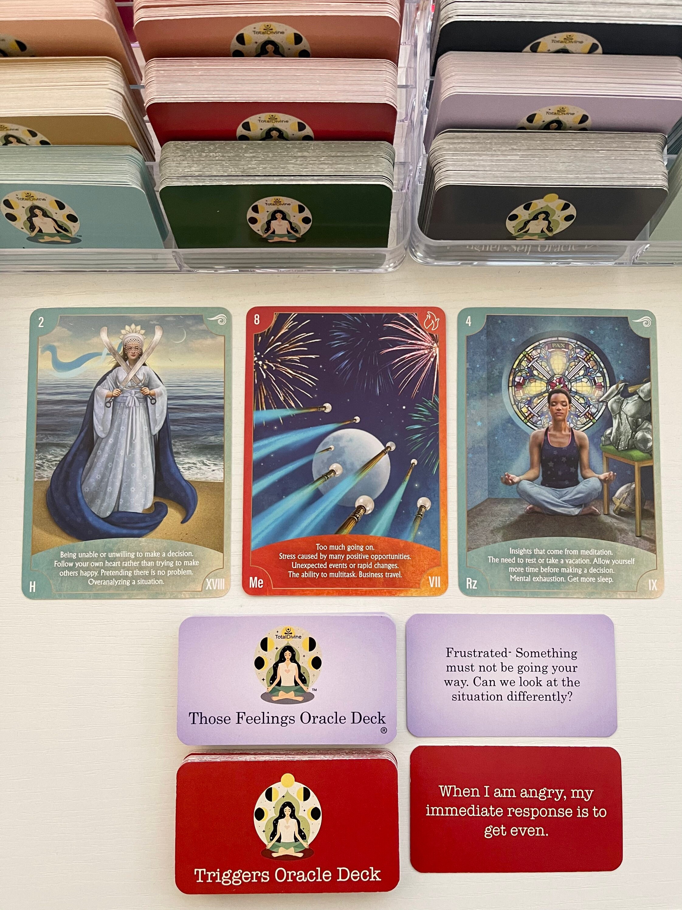 Those Feelings Oracle Deck (Travel Size).