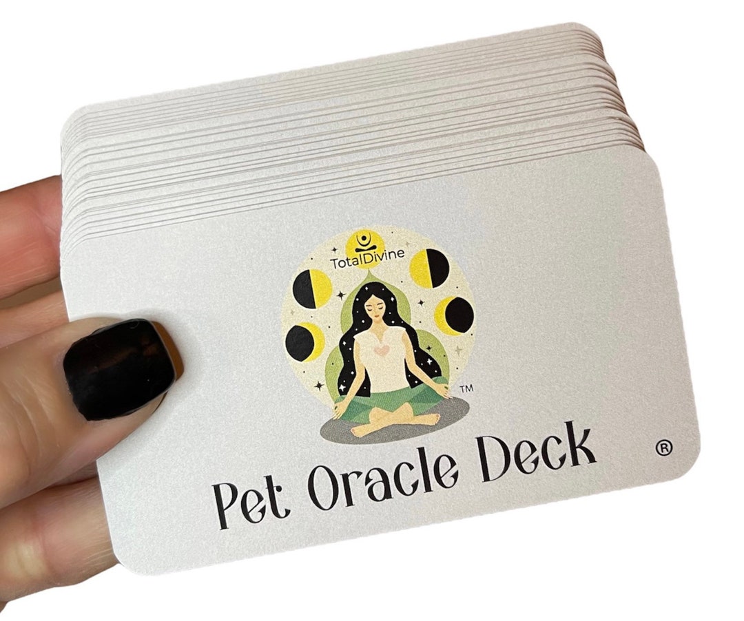 Pet Oracle Deck (travel Size). - Etsy