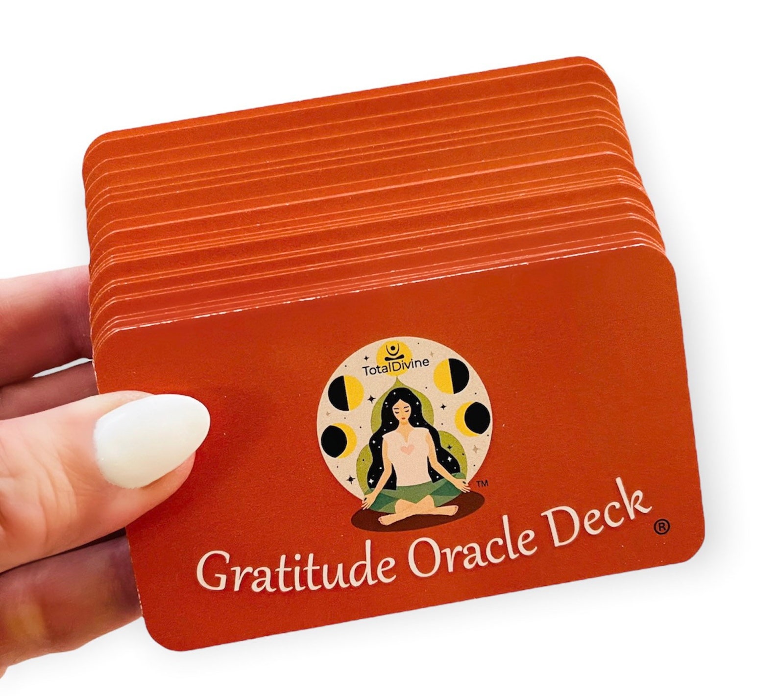 Gratitude Oracle Deck in Alignment travel Size. - Etsy