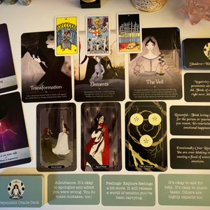 Shadow-work Oracle Deck, Bestseller (travel Size). - Etsy