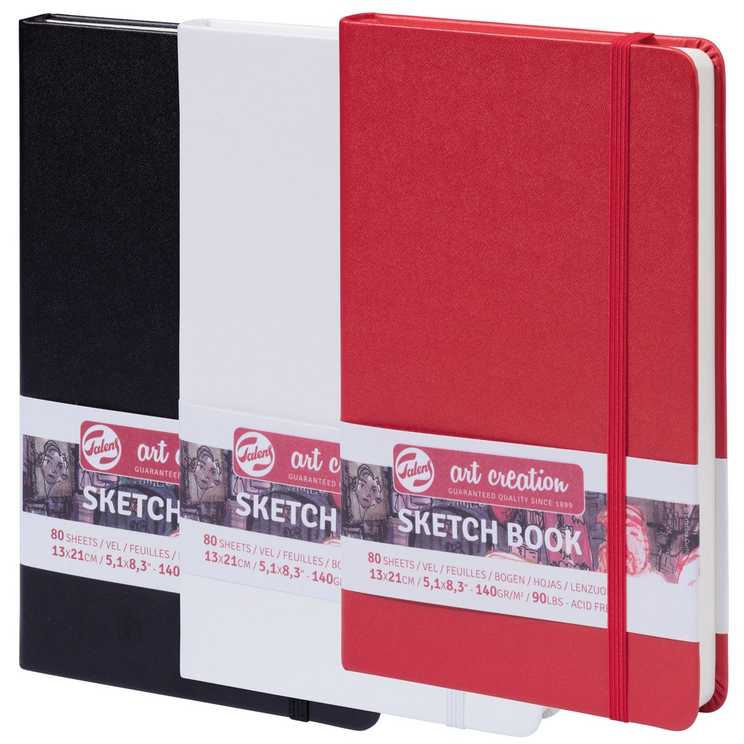 Sketchbook Art Creation 80 Sheets 140gsm Ivory Pages 13 X 21 CM ...